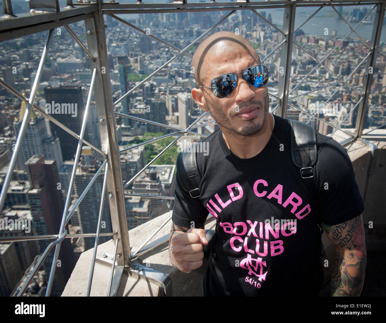 Manhattan, New York, USA. 2nd June, 2014. MIGUEL COTTO, three division ...