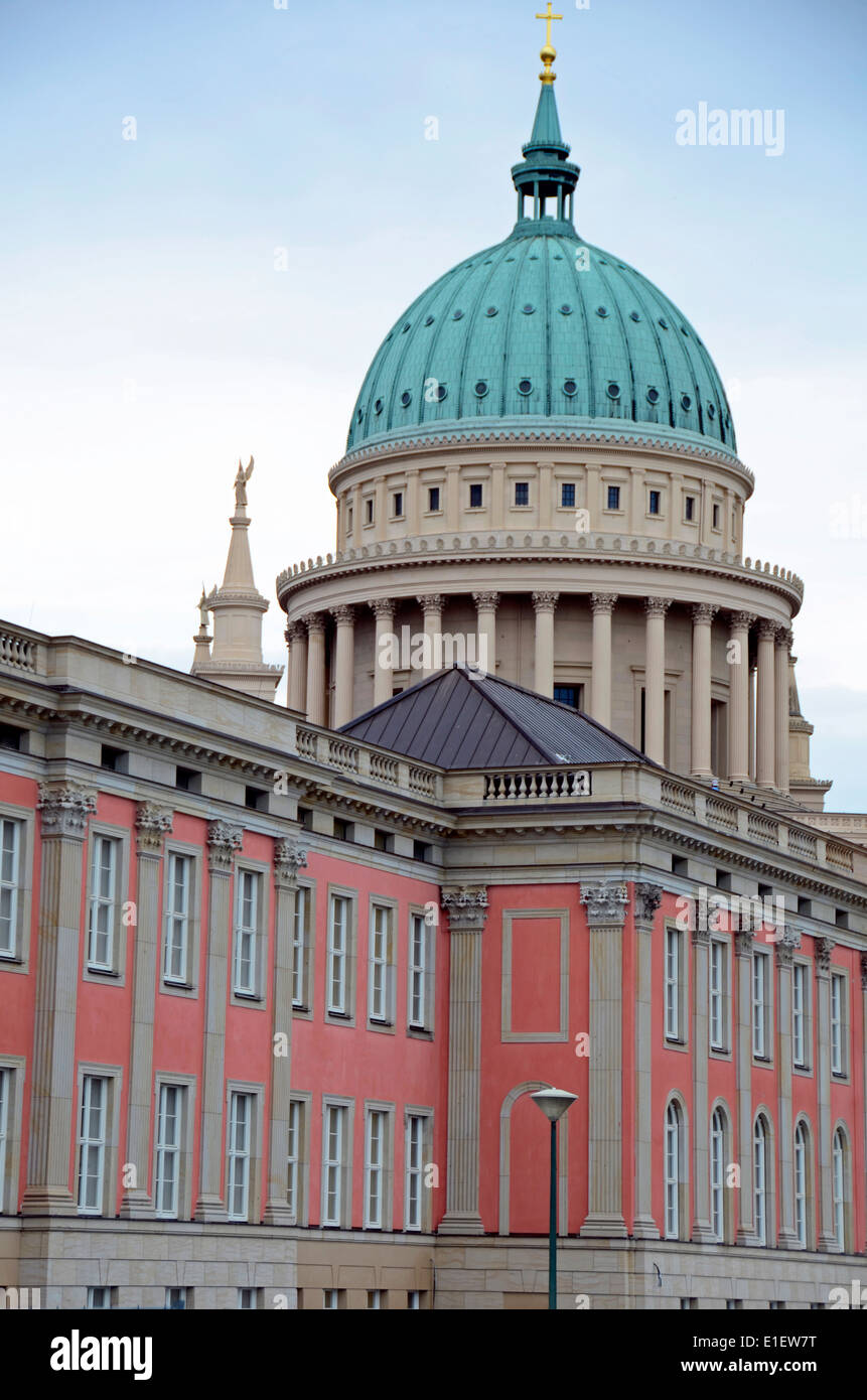House of parliament and St. Nikolai Potsdam Germany Stock Photo - Alamy