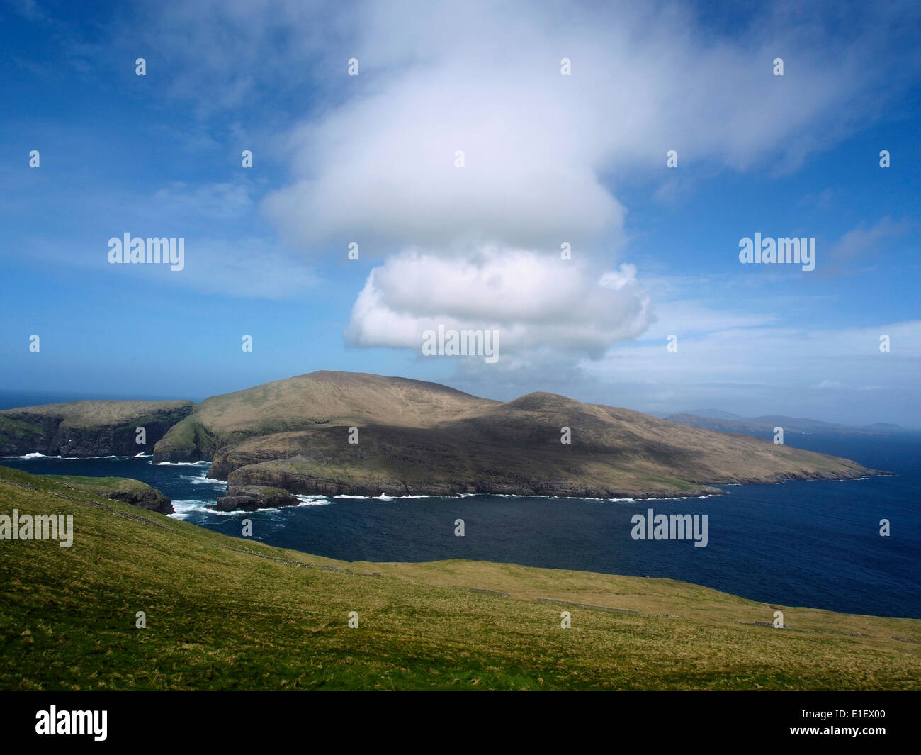 Mingulay from Berneray, Scotland Stock Photo - Alamy