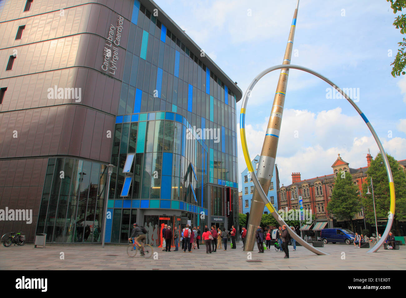 Cardiff library hi-res stock photography and images - Alamy