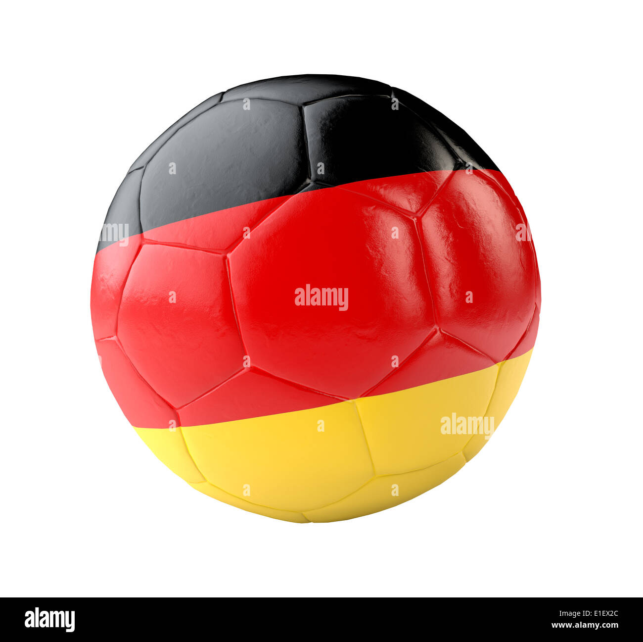 soccer ball germany 3d Stock Photo - Alamy