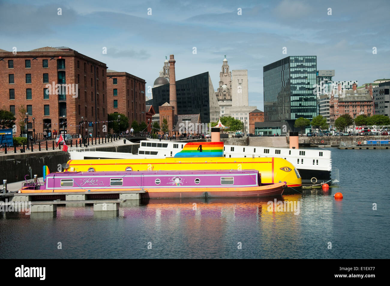 Albert Docks, Liverpool Merseyside England UK Stock Photo - Alamy