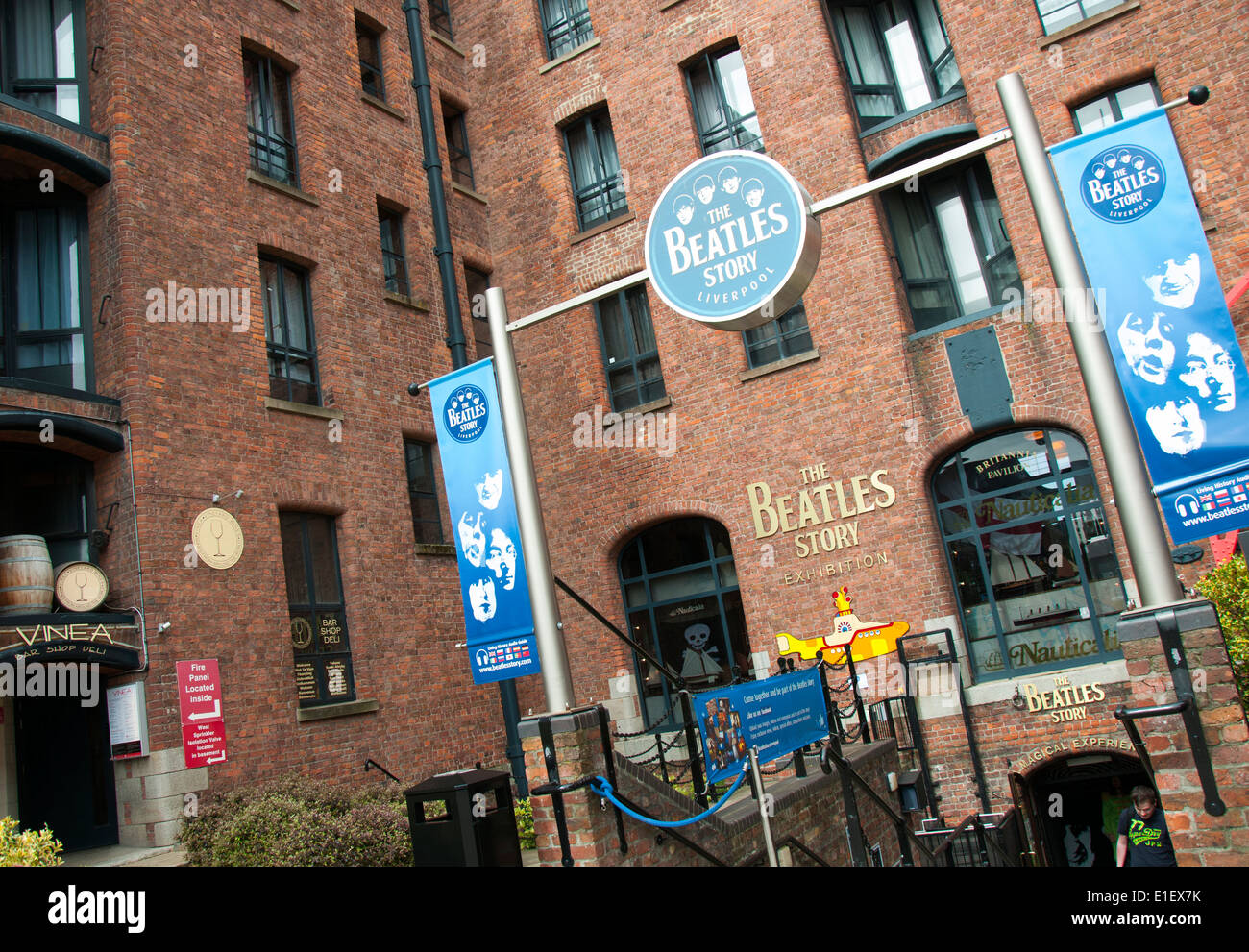 The Beatles Story, Liverpool Merseyside England UK Stock Photo - Alamy