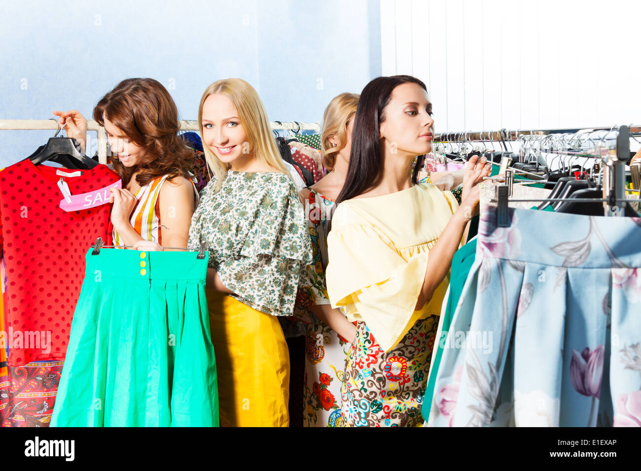 Women choose color hi-res stock photography and images - Alamy