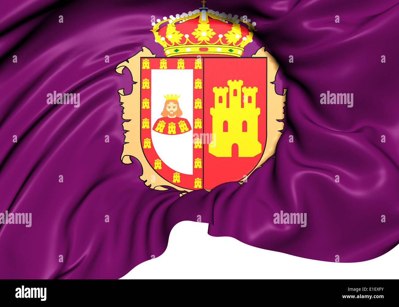 Flag of burgos hi-res stock photography and images - Alamy