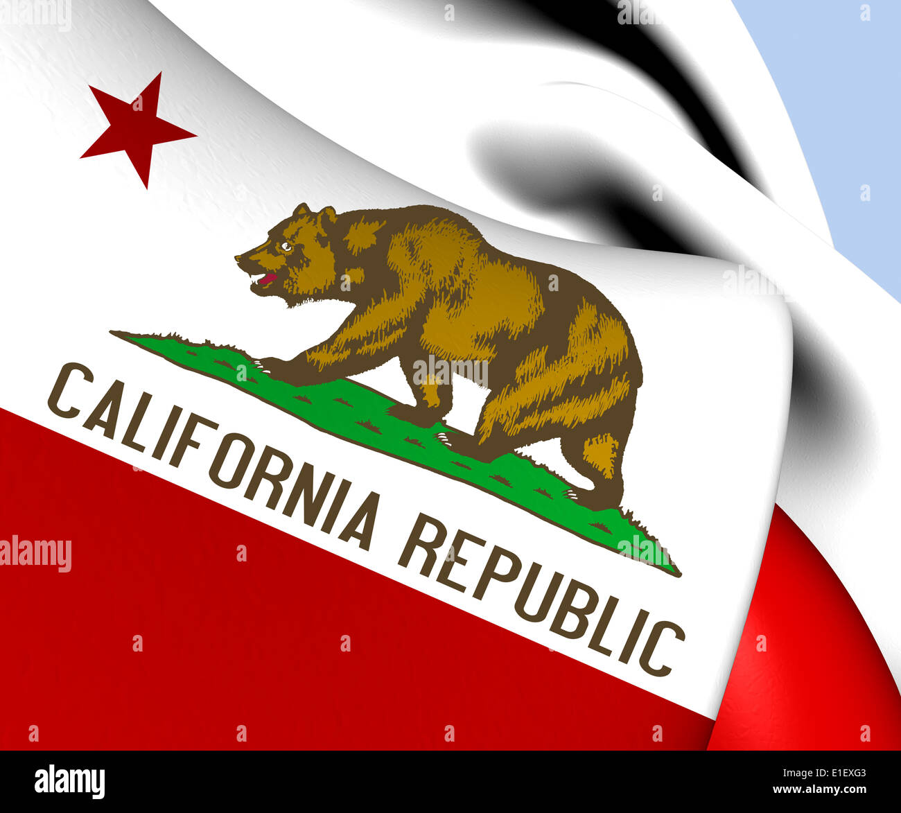 Californian state flag hi-res stock photography and images - Alamy