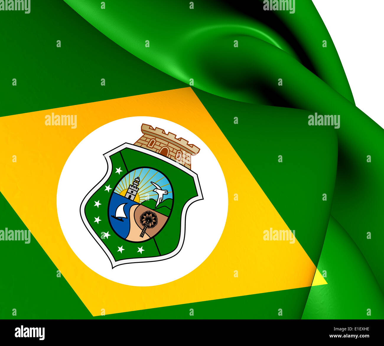 Ceara flag hi-res stock photography and images - Alamy