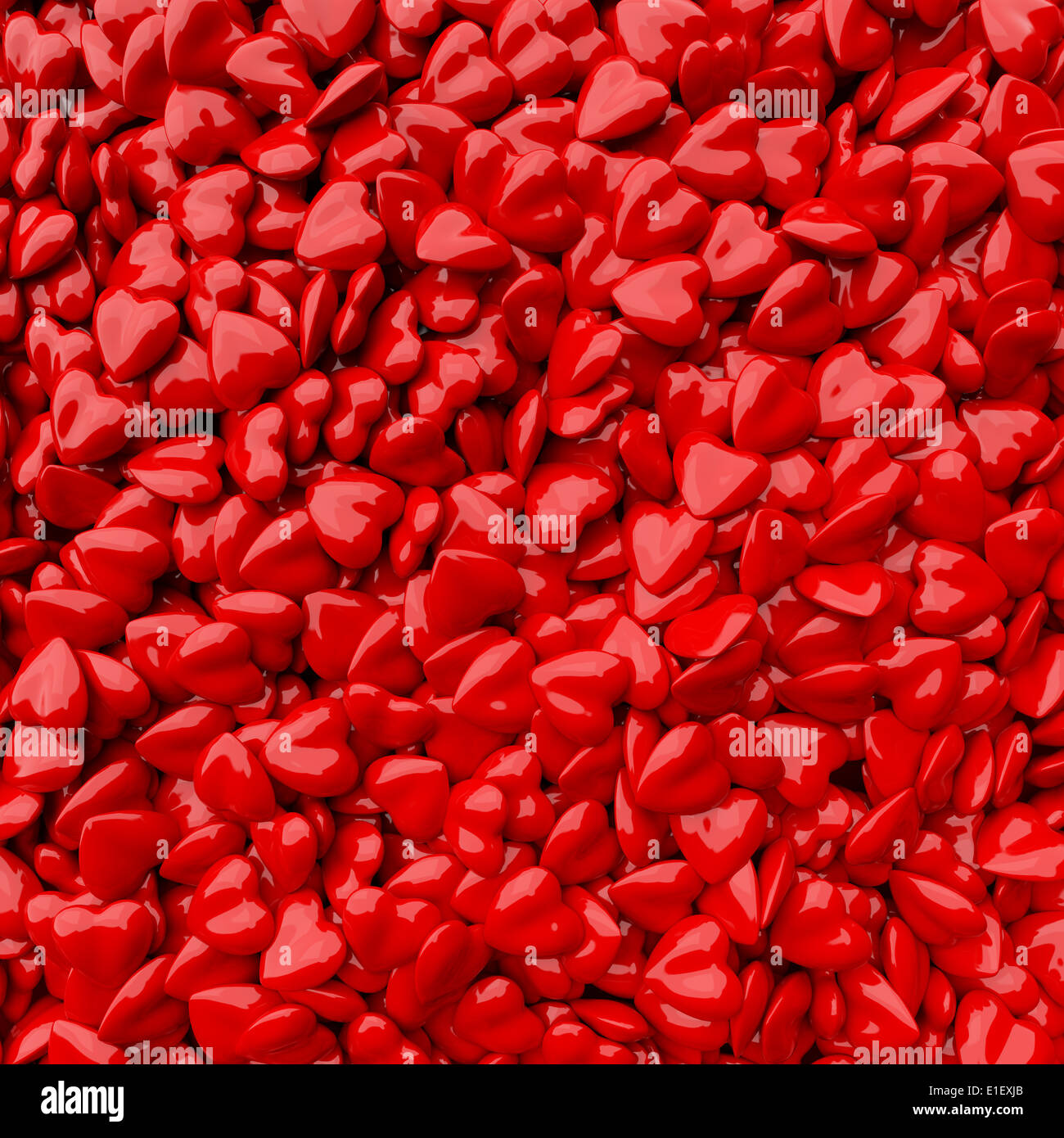 Multiple small red hearts hi-res stock photography and images - Alamy