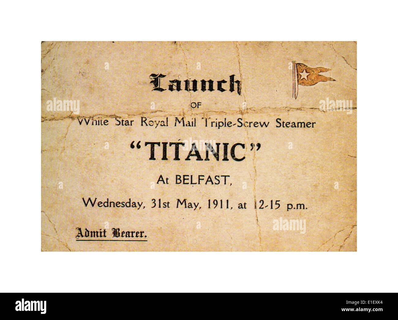 Titanic Invitation Template