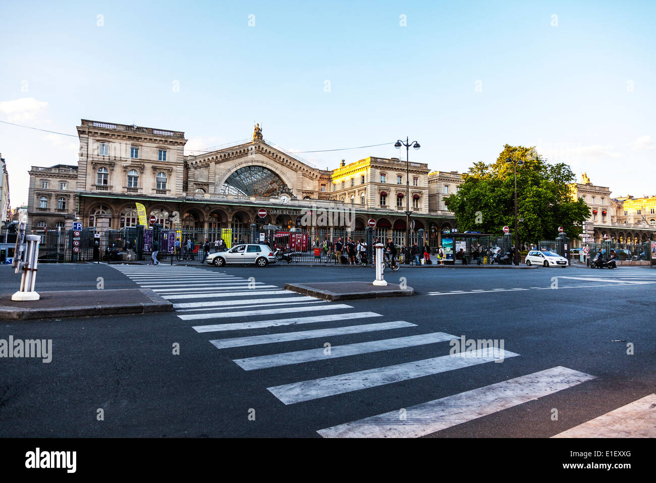Gare, de, L'Est, Railway, Station, Train, Paris, France, Transport ...