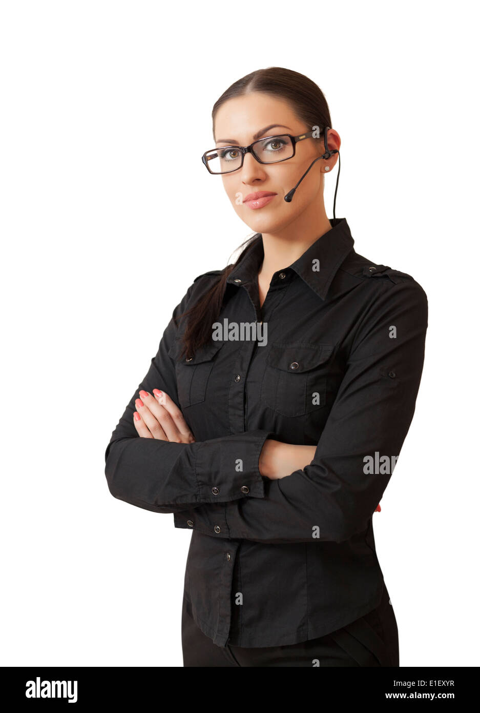 Lady woman secretary hi-res stock photography and images - Alamy