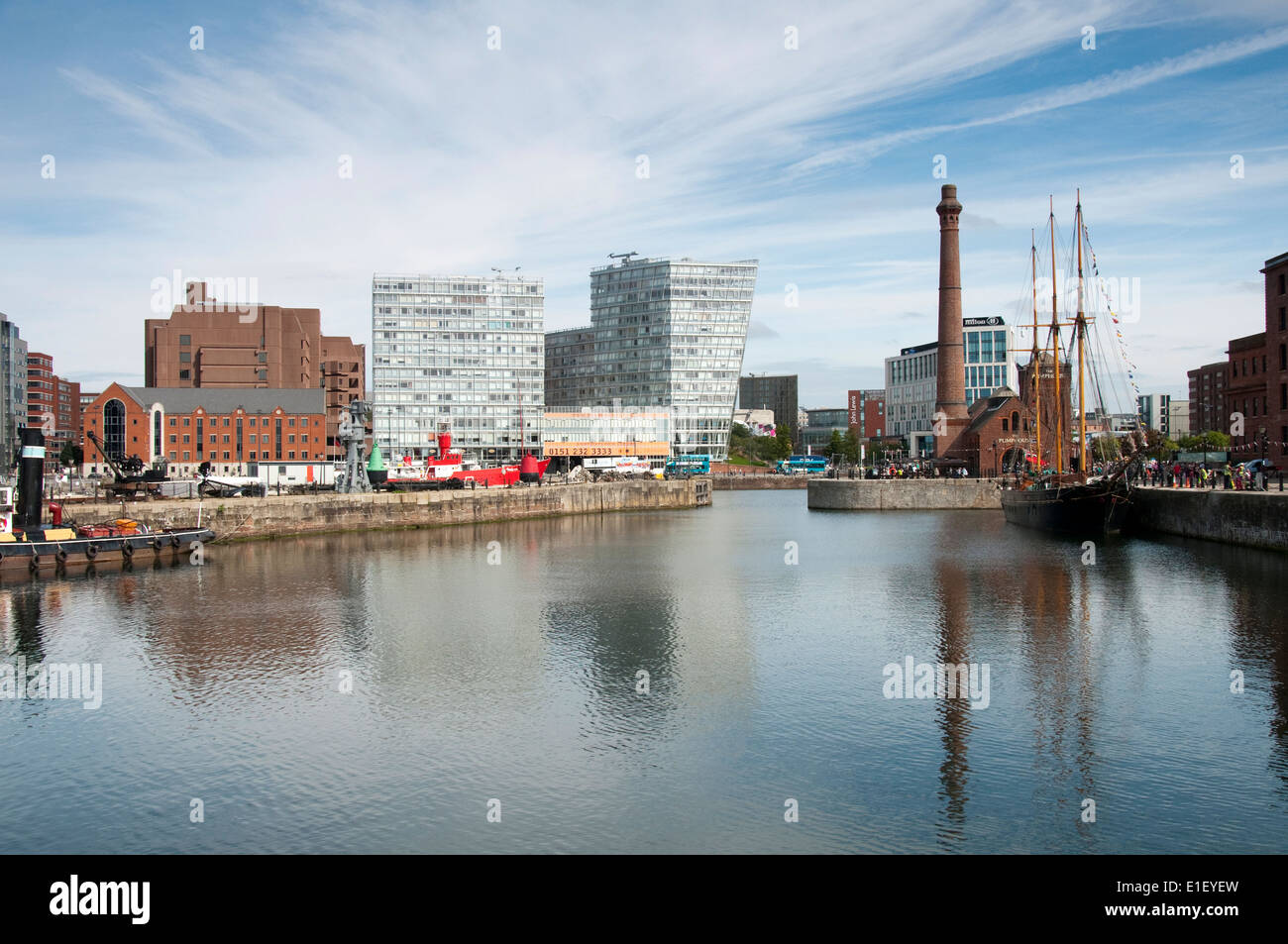 Albert Docks, Liverpool Merseyside England UK Stock Photo - Alamy