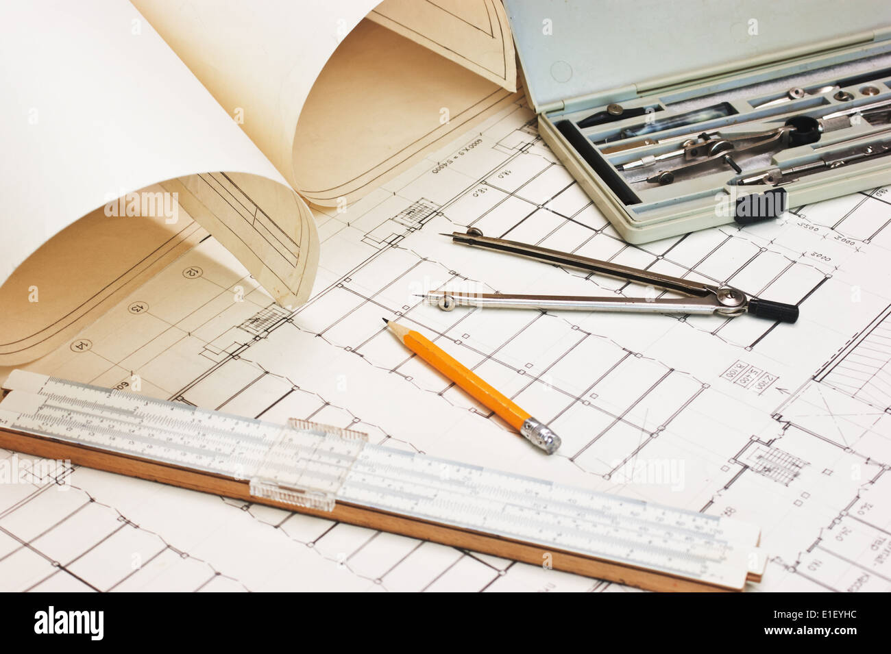 Cad drawings hi-res stock photography and images - Alamy