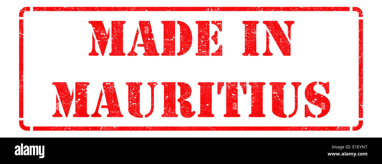 Made in mauritius hi-res stock photography and images - Alamy