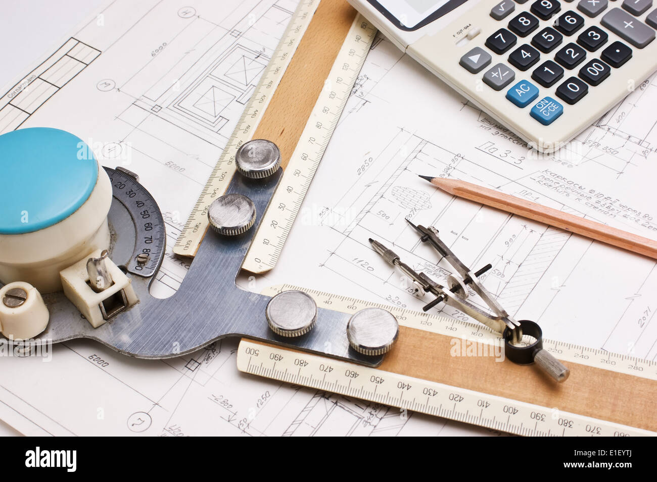 Drafting instruments hi-res stock photography and images - Alamy