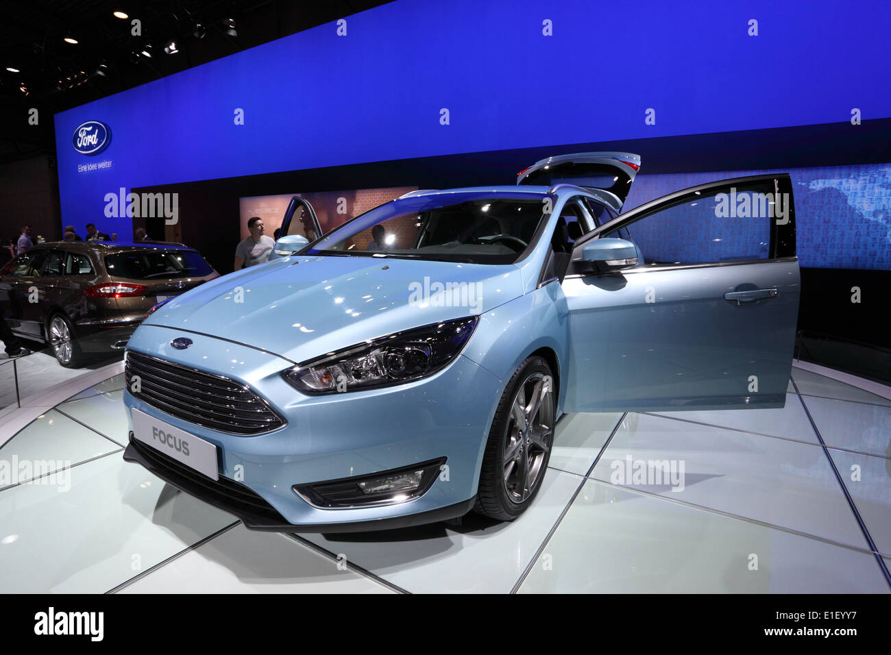 New Ford Focus at the AMI - Auto Mobile International Trade Fair on ...