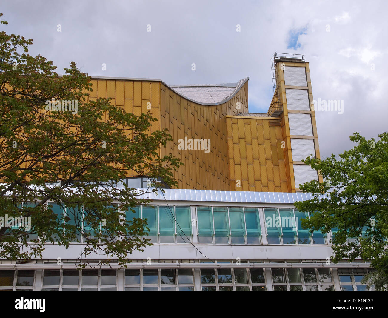 The Berliner Philharmonie concert hall in Berlin Germany Stock Photo ...