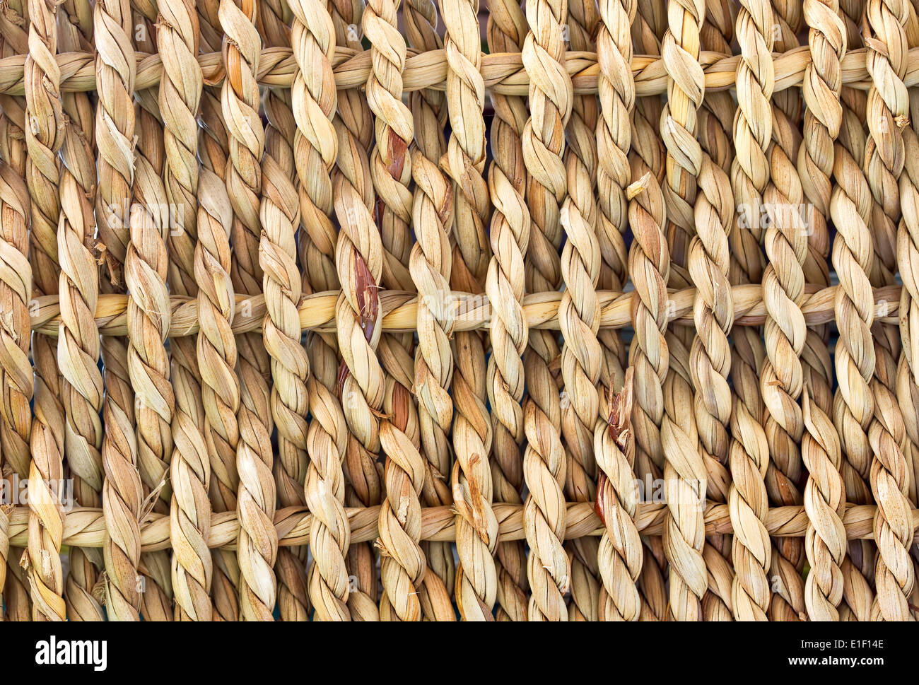 Twisted wicker background Stock Photo - Alamy