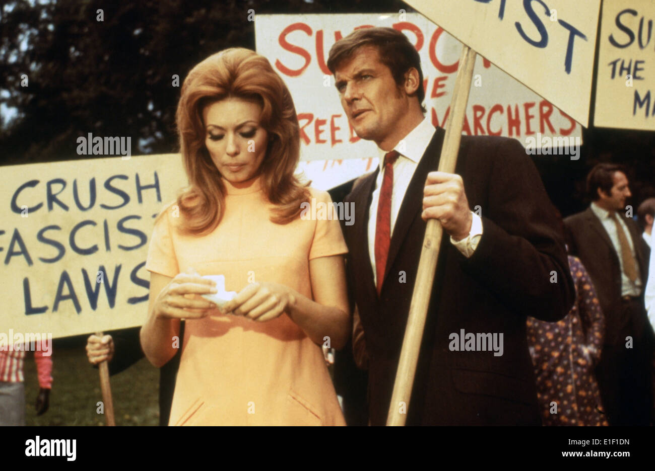 CROSSPLOT (1969) CLAUDIA LANGE; ROGER MOORE, ALVIN RAKOFF (DIR) CRPL ...