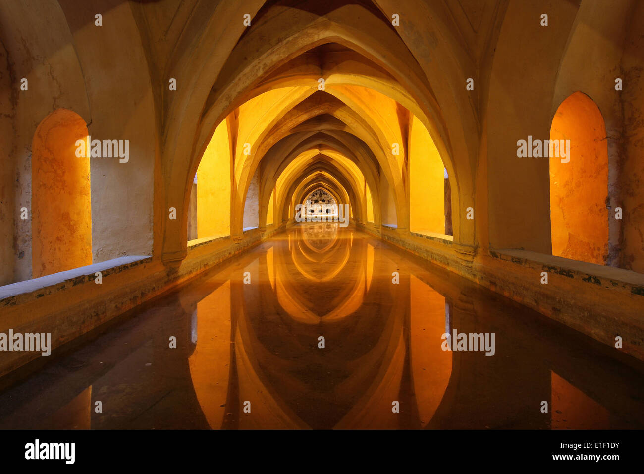 Baths of Lady Maria de Padilla (Baños de dona Maria de Padilla) in the ...