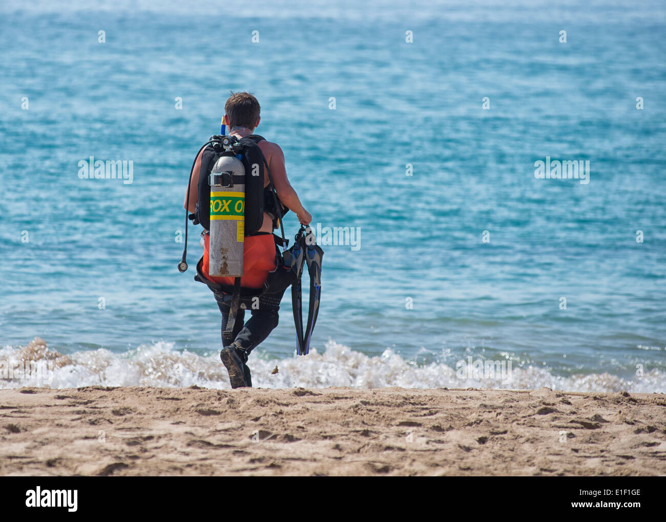 Diver in diving center hi-res stock photography and images - Alamy