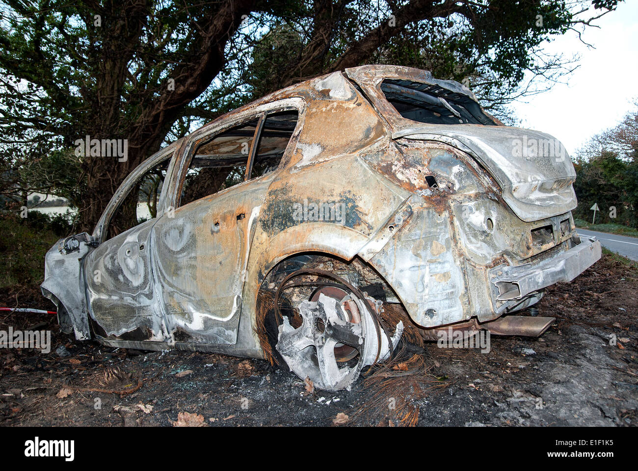Burnt road hi-res stock photography and images - Alamy