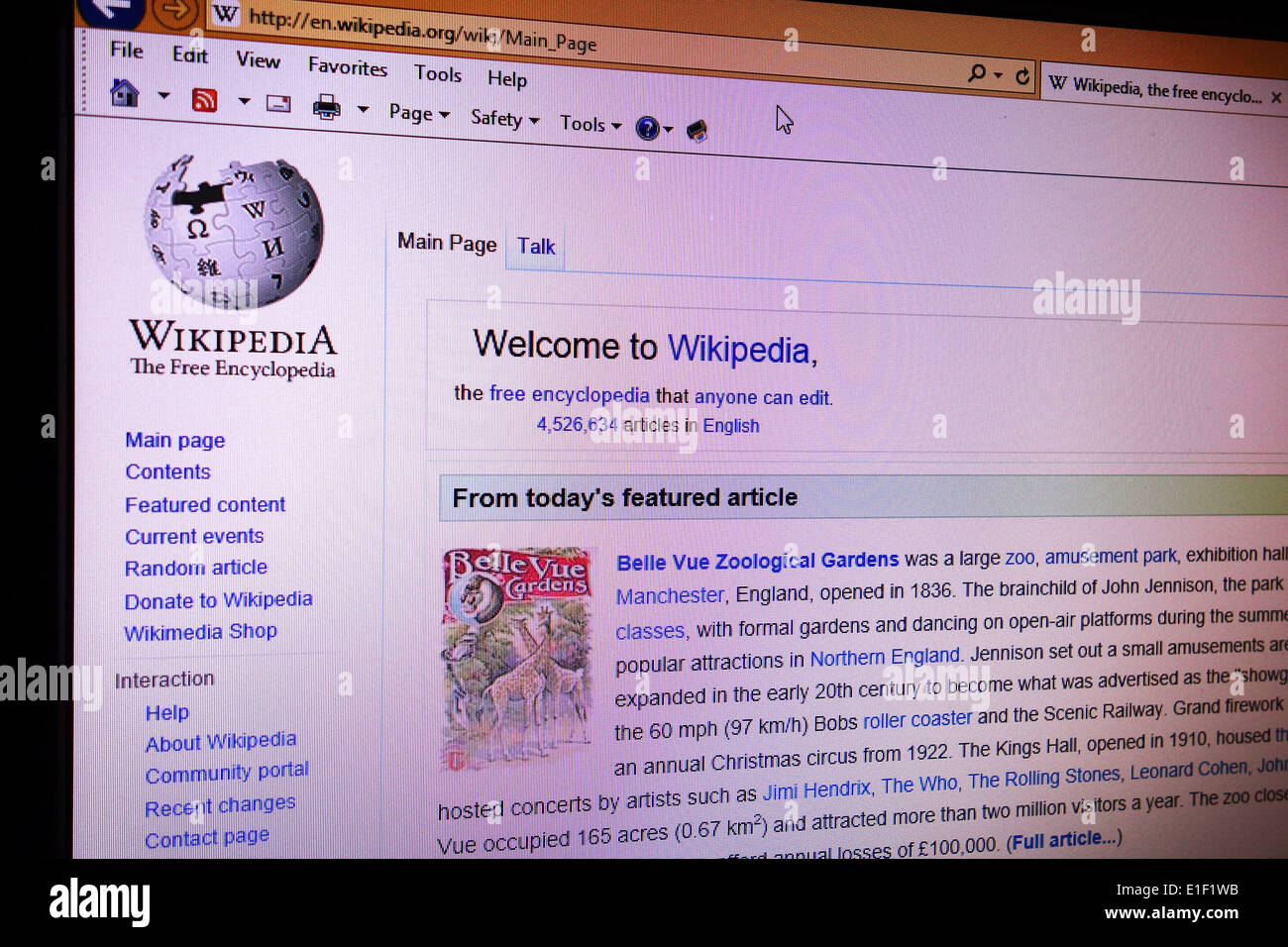 Online encyclopedia hi-res stock photography and images - Alamy