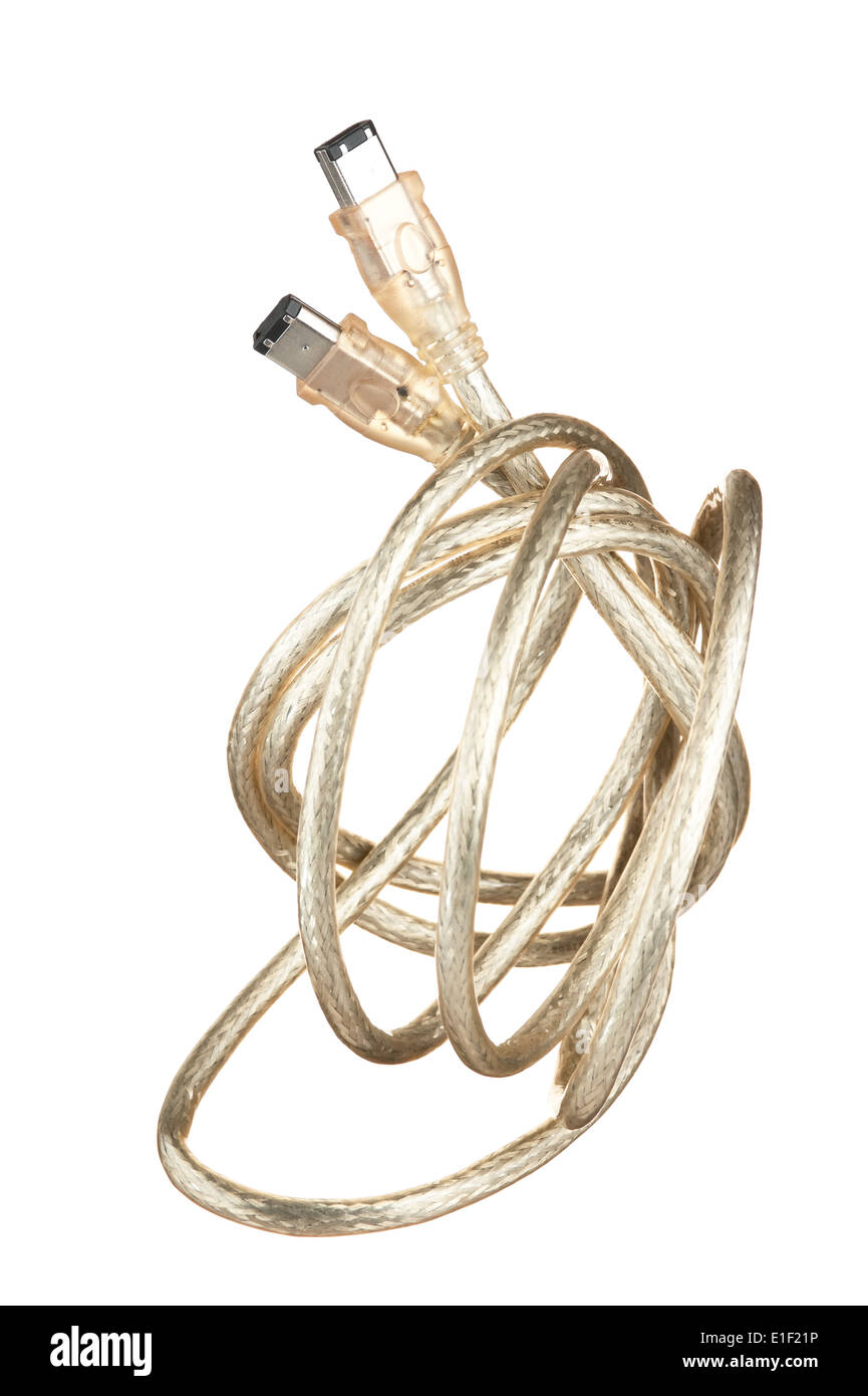 network cable isolated on white background Stock Photo - Alamy