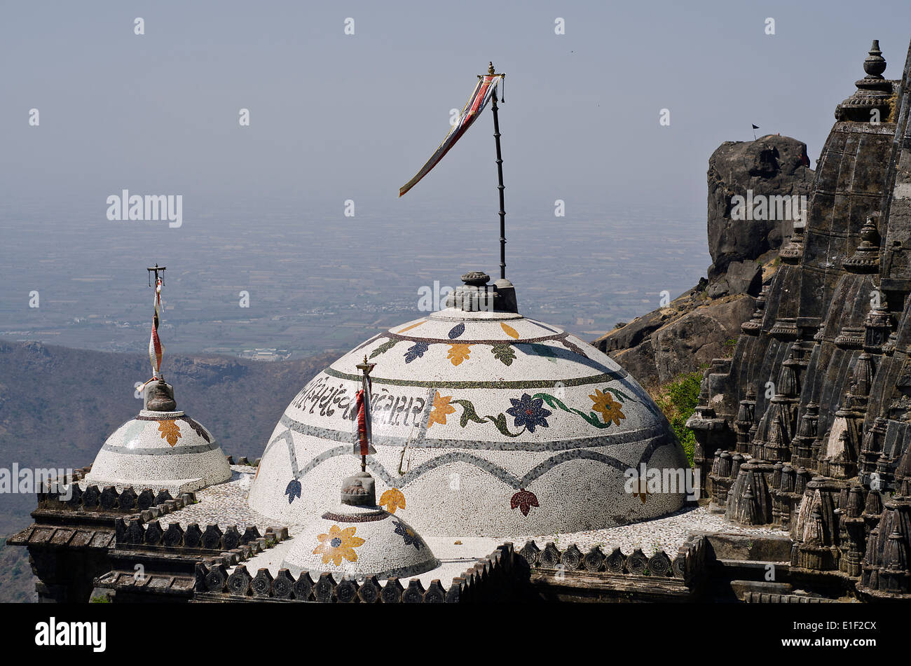 The group of Jain temples, Girnar ,India Stock Photo - Alamy