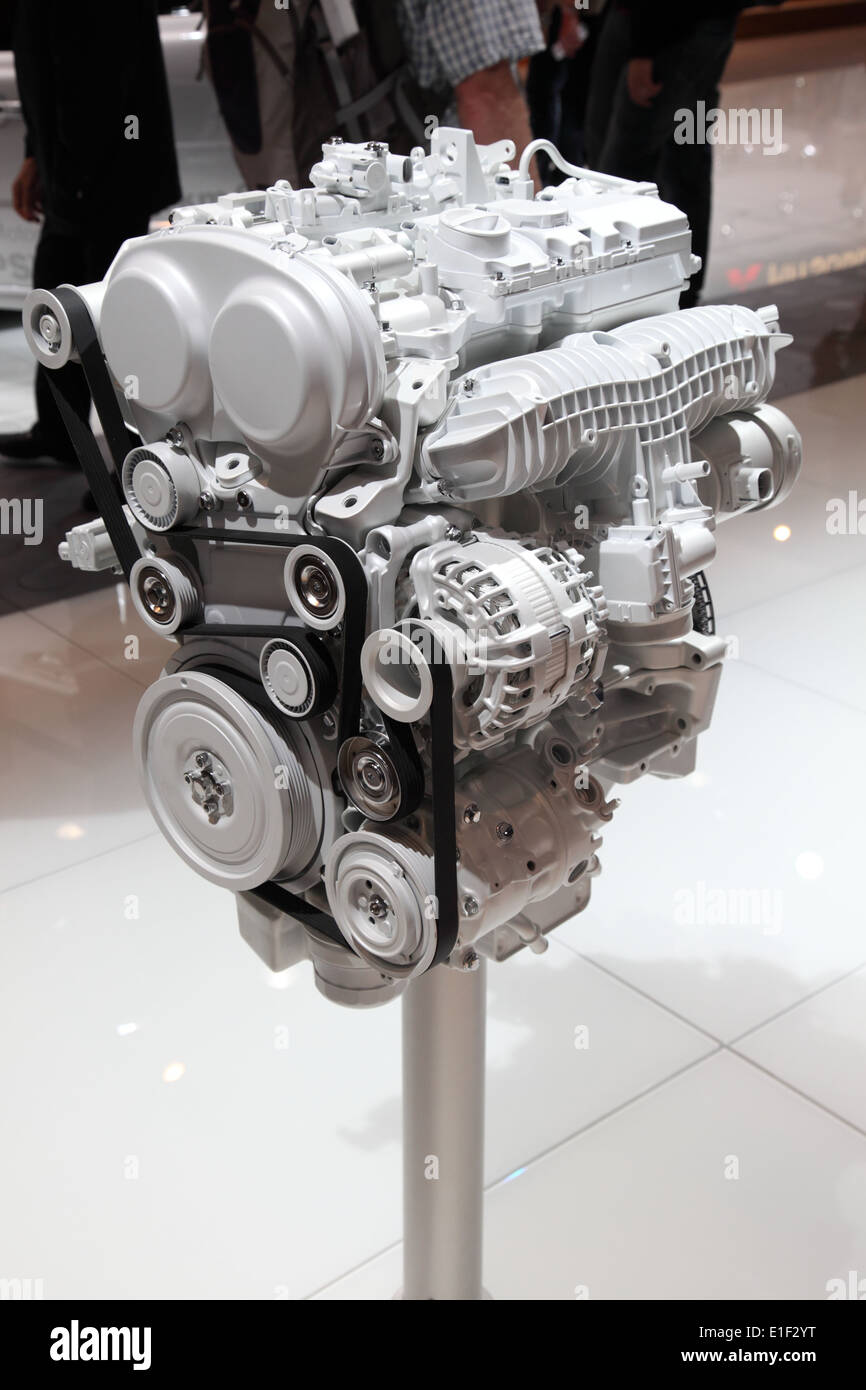 New Volvo Motor at the AMI - Auto Mobile International Trade Fair on ...