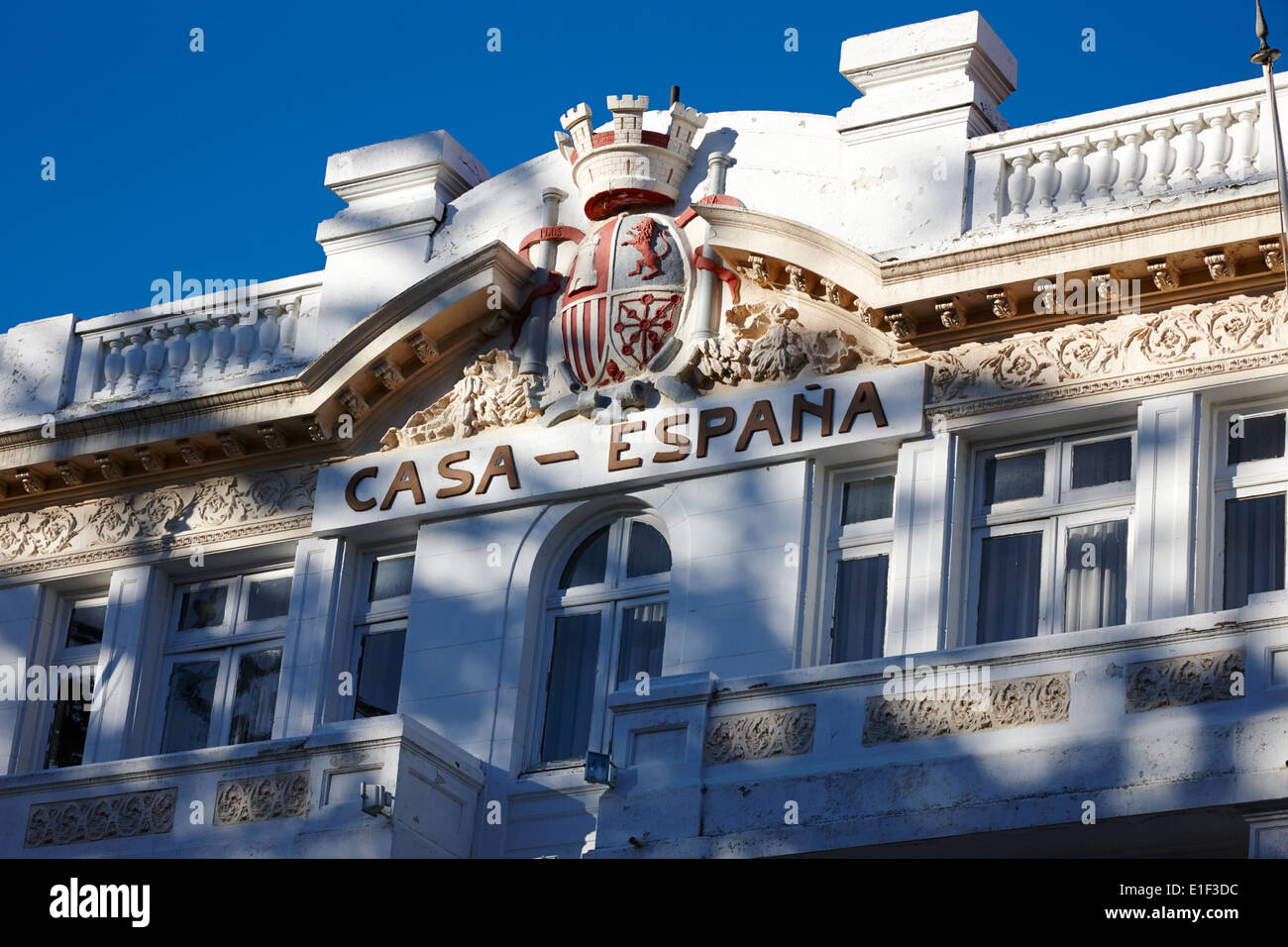 casa espana mansion building Punta Arenas Chile Stock Photo - Alamy