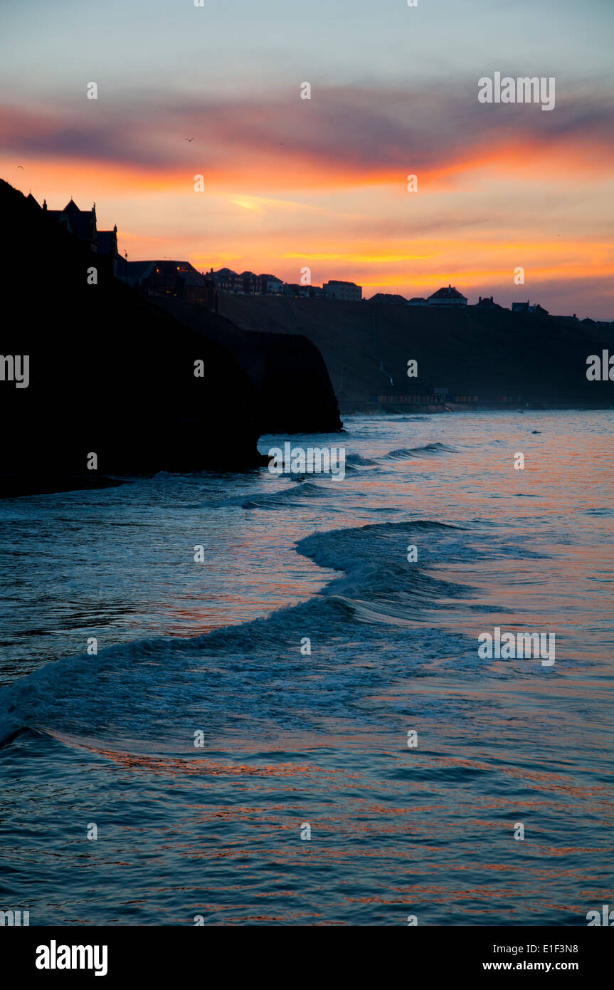 Whitby west cliffs hi-res stock photography and images - Alamy