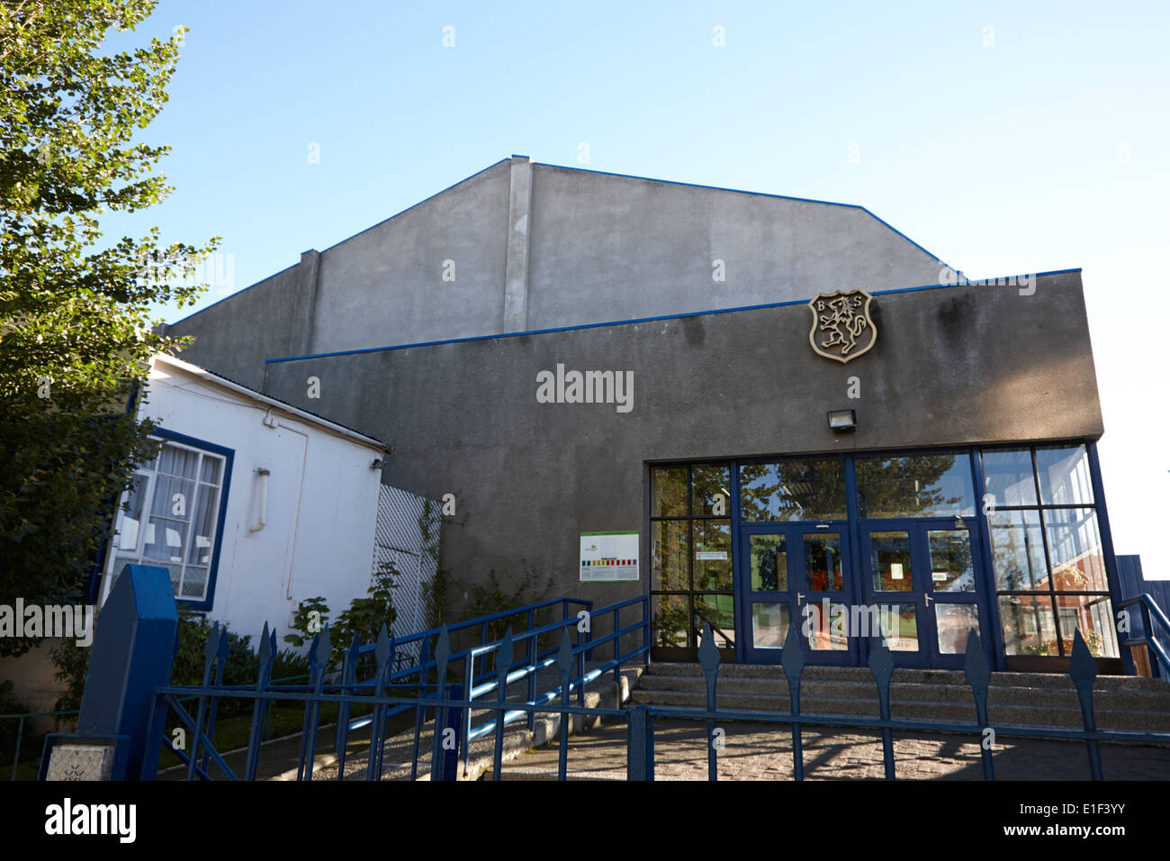 modern section of the british school Punta Arenas Chile Stock Photo - Alamy