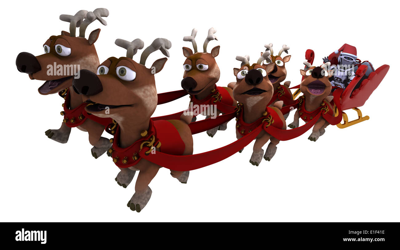 Modern sleigh Cut Out Stock Images & Pictures - Alamy