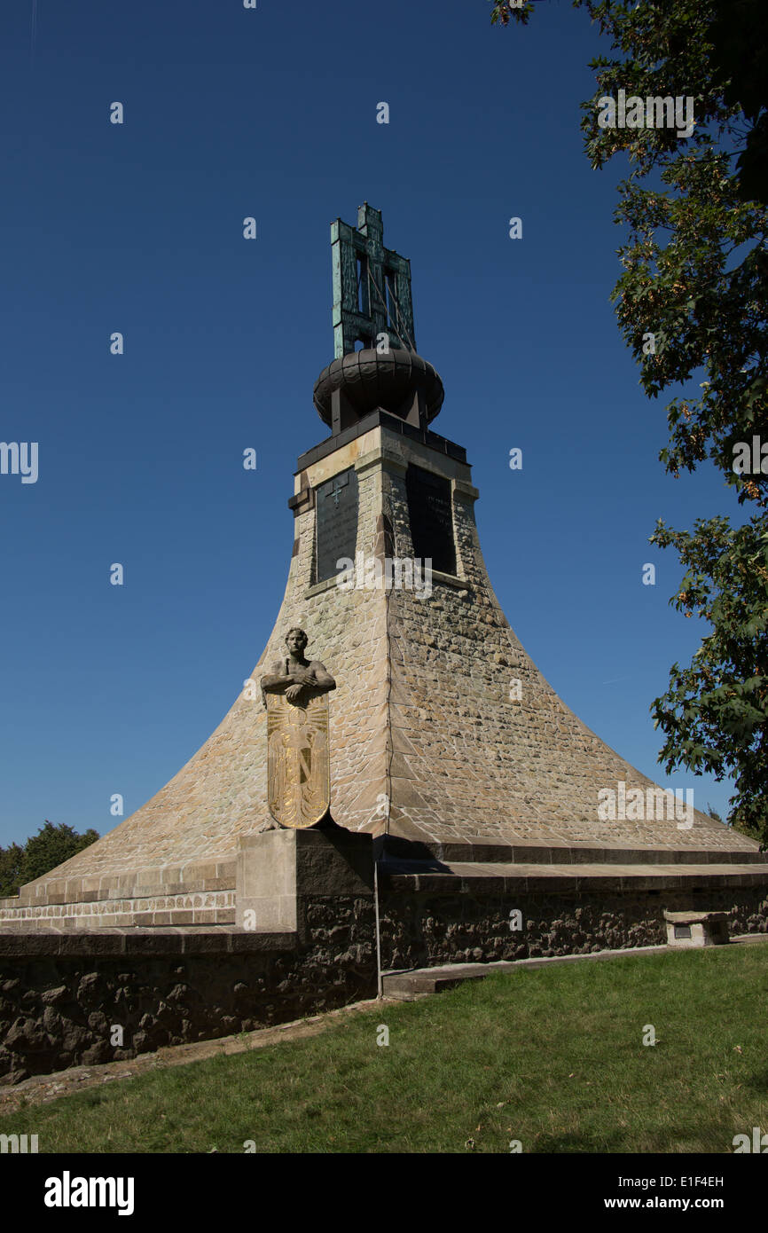 Memorial the Monument of Peace on the Pratzen Heights scene of fighting ...
