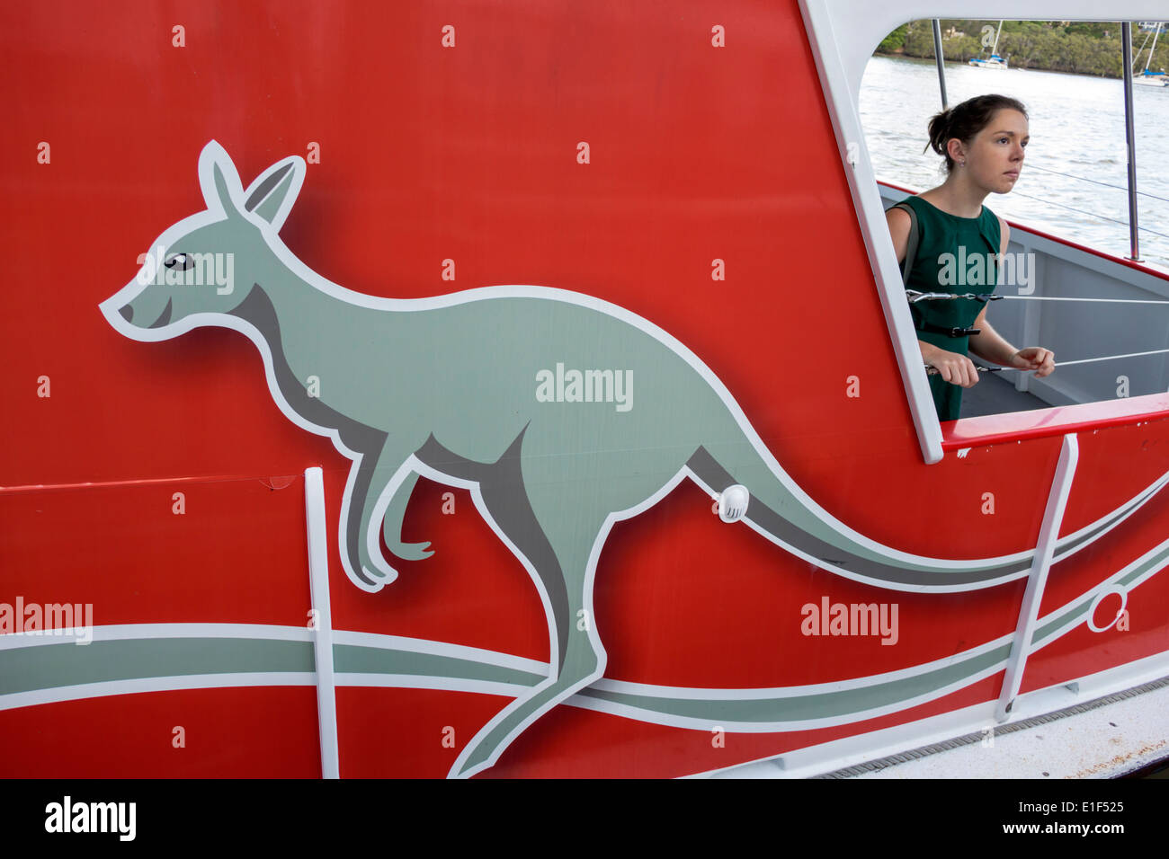 Australian Kangaroo Logo Stock Photos & Australian Kangaroo Logo Stock ...