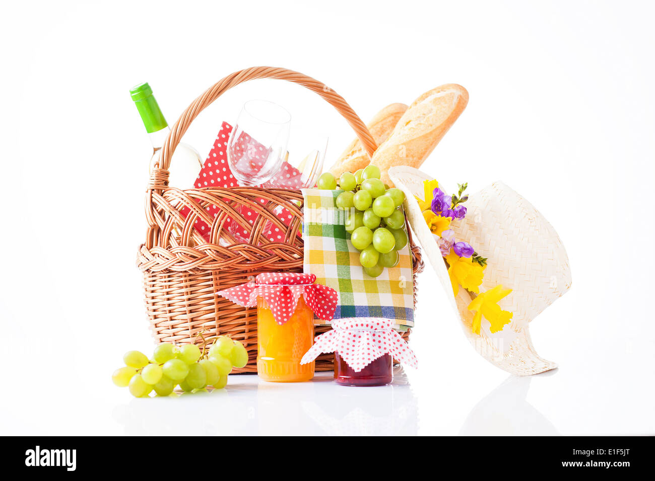 Garden party food drink Cut Out Stock Images & Pictures - Alamy