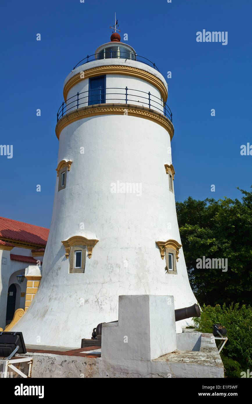 China, Macau, Guia Fortress, Guia Lighthouse Stock Photo - Alamy