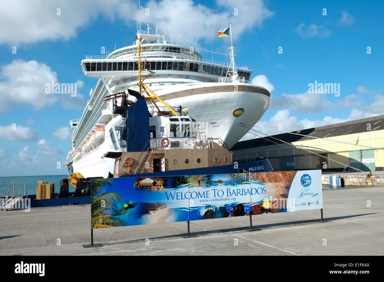 Bridgetown Barbados Caribbean Cruises P & O Ventura Lesser Antilles ...