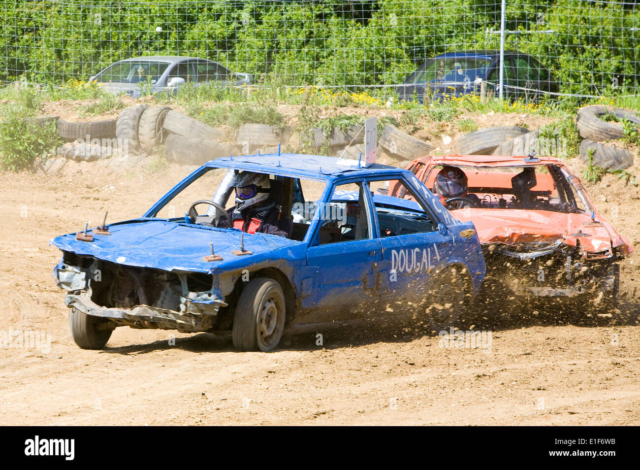 Stansted raceway banger racing hi-res stock photography and images - Alamy