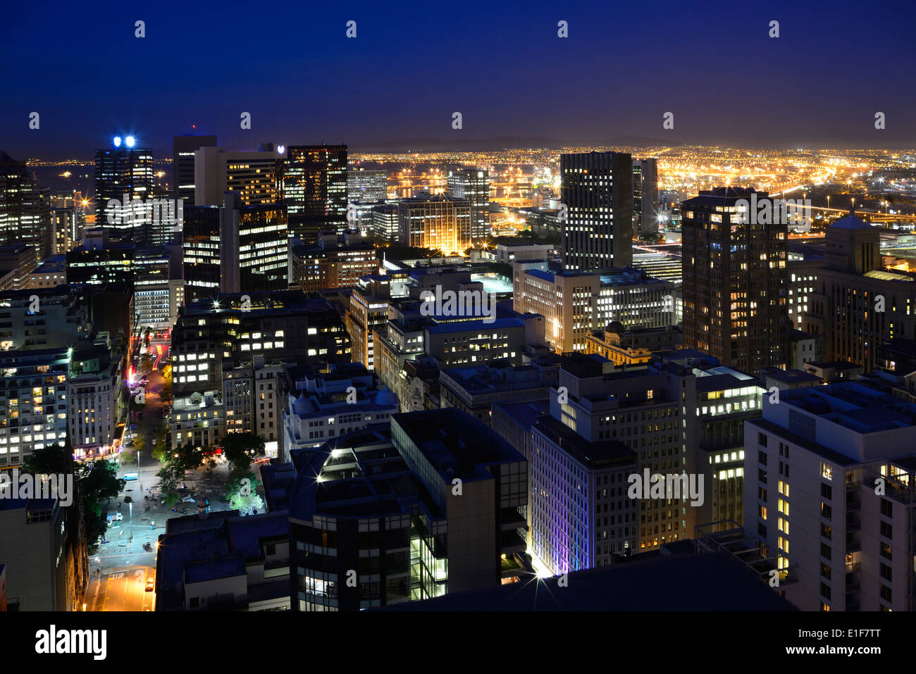 South African City At Night