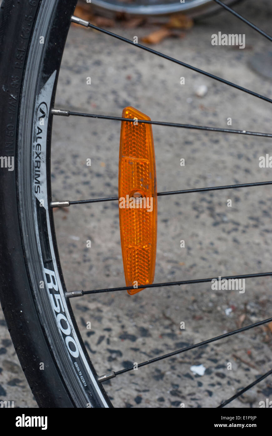 Close up bicycle wheel Stock Photo - Alamy