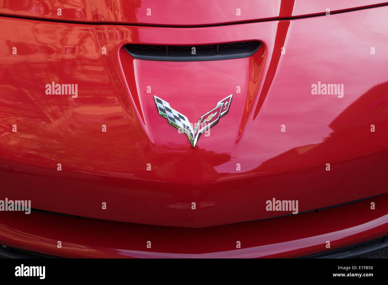 Corvette hood hi-res stock photography and images - Alamy