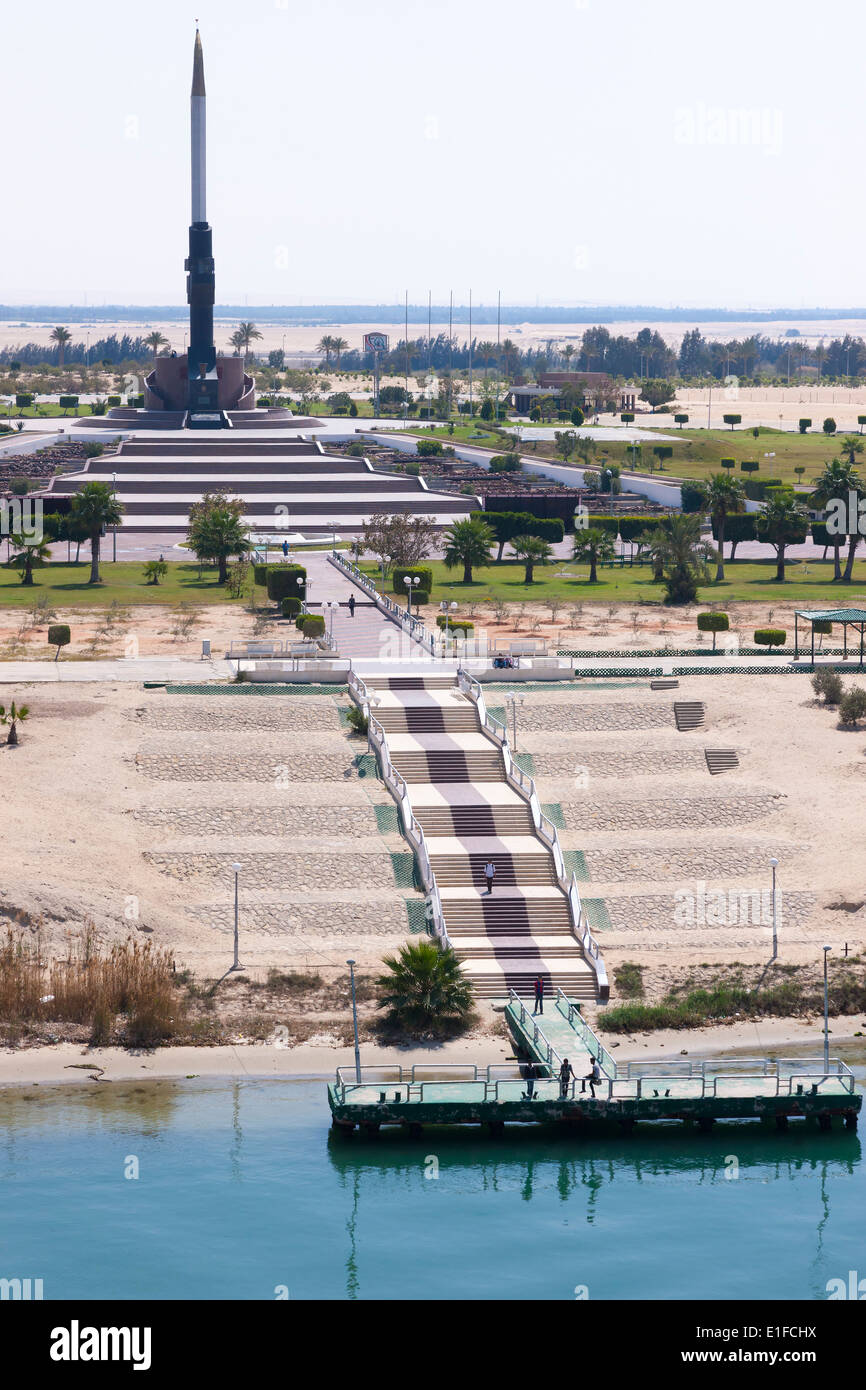 Cityscape Of Ismailia On The Shore Of Suez Canal In Egypt