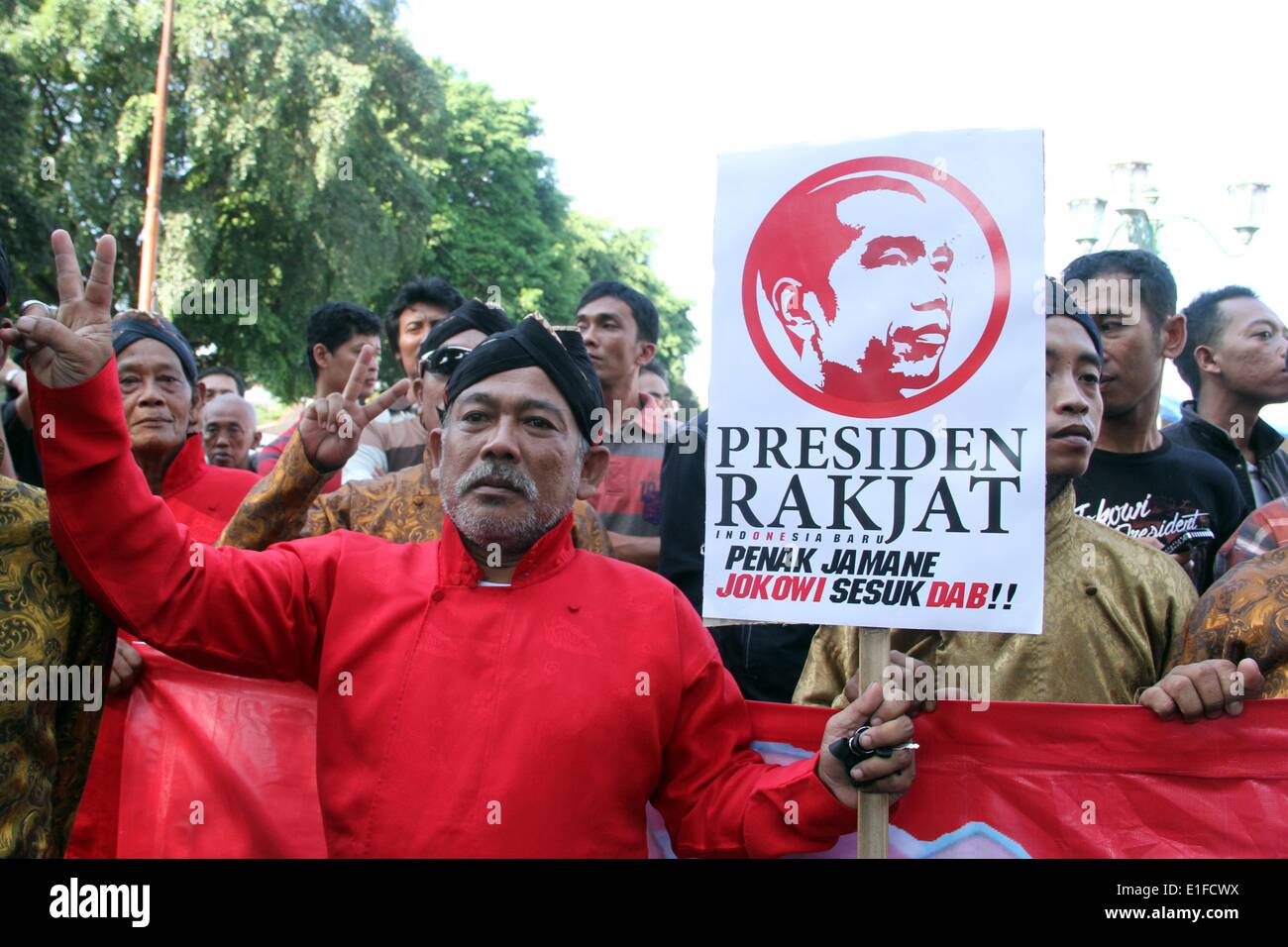 Yogyakarta. 2nd June, 2014. Indonesian presidential candidate ...