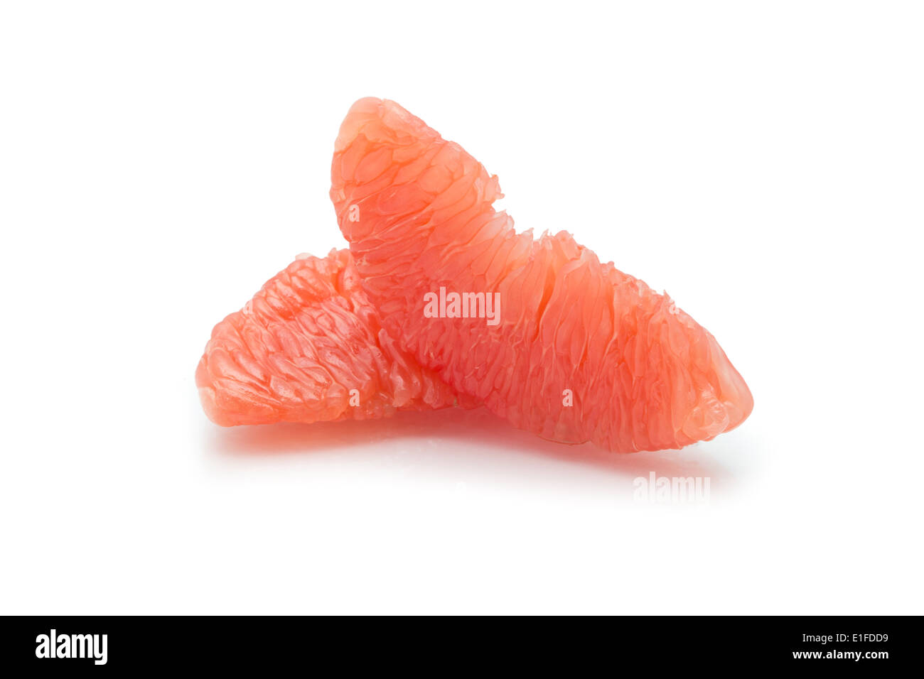 halves grapefruit isolated on a white background Stock Photo - Alamy