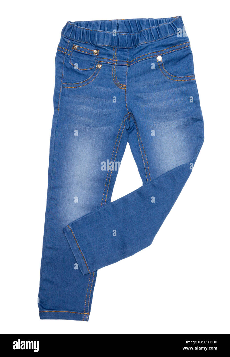 Jeans isolated on white background Stock Photo - Alamy