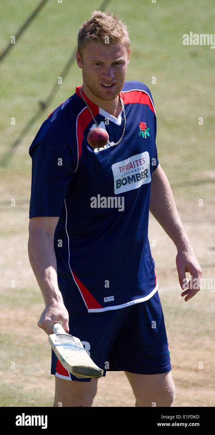 English Cricketer Andrew "Freddie" Flintoff Picture by James Boardman ...