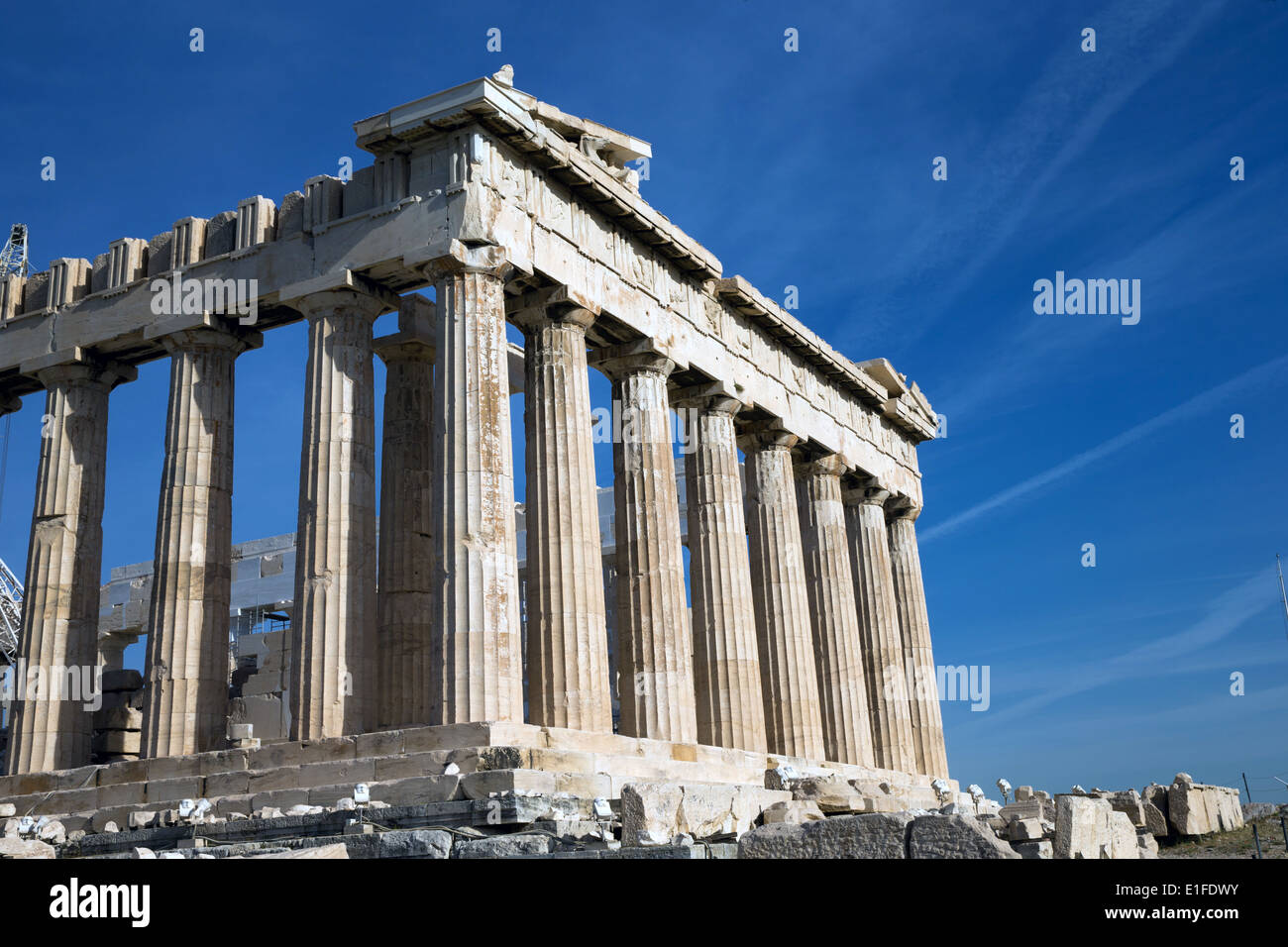 Damage of acropolis in athens hi-res stock photography and images - Alamy