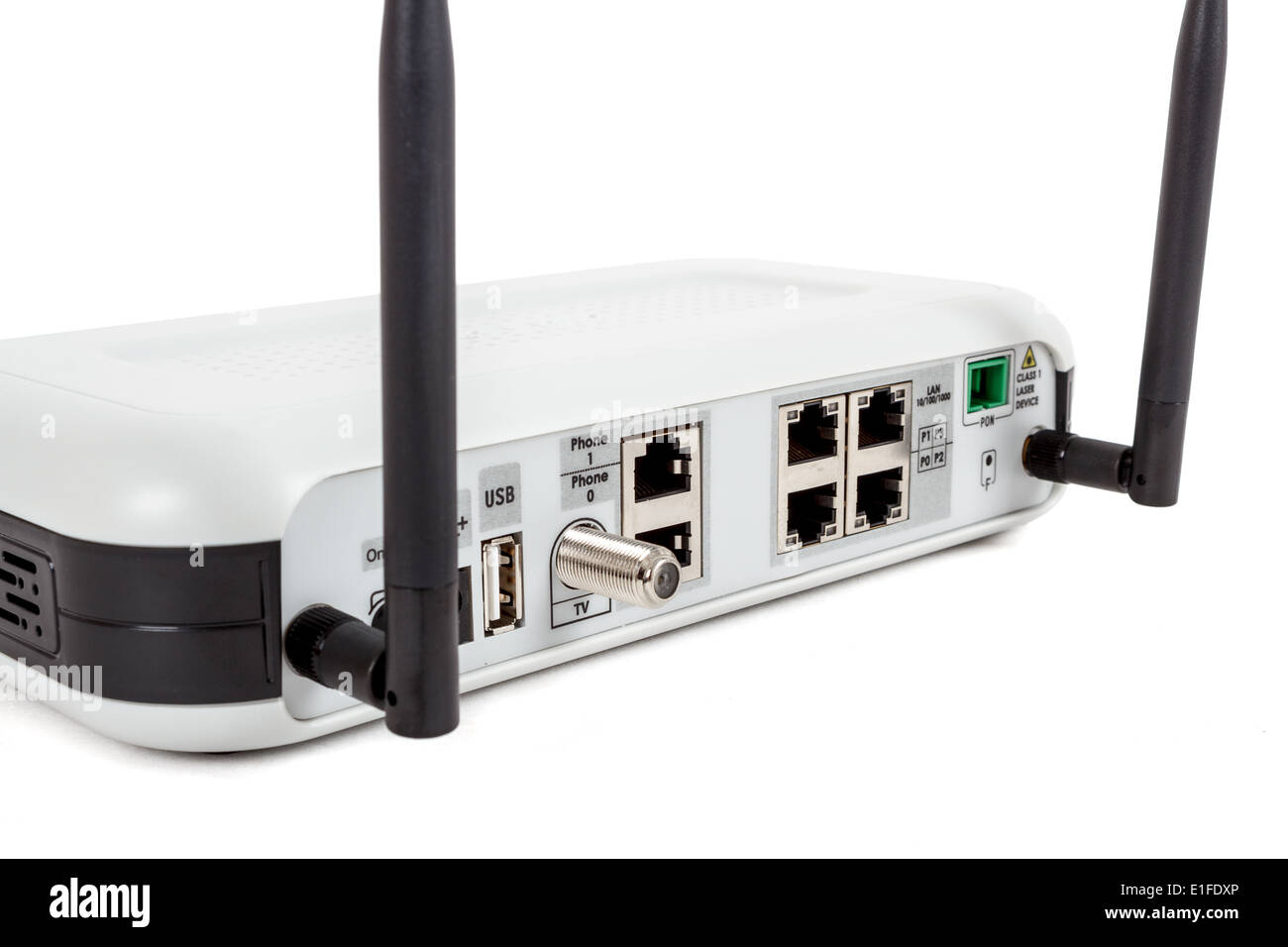 Passive Optical network, Detail of end user fiber optic GPON terminal ...